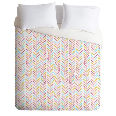 Blue Dash And Ash Cove Comforter Set - Deny Designs : Target