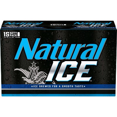 Natural Ice Beer - 15pk/12 Fl Oz Cans : Target