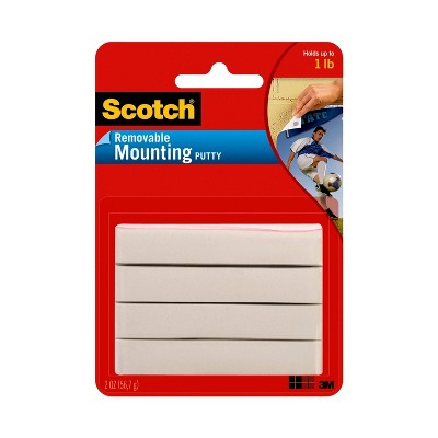 Scotch 2oz Removable Mounting Putty : Target