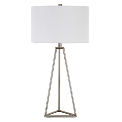 Hampton & Thyme 29.5" Tall Table Lamp With Fabric Shade White/brass ...