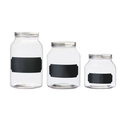 42pc (set Of 21) Food Storage Canister Set Clear - Brightroom ...