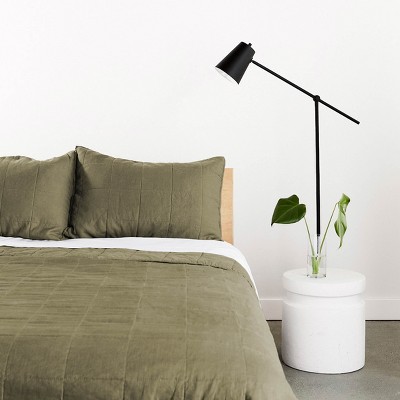 100% French Linen Duvet Cover - Full/queen - White | Bokser Home : Target