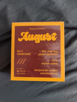 Its August Regular Tampons - 16pk : Target