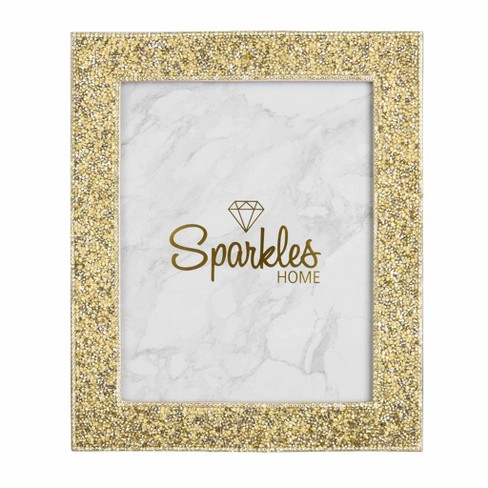 Sparkles Home 8"x10" Luminous Table Picture Frame Champagne: Luxury ...