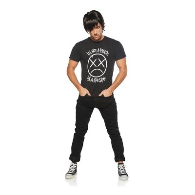 Seeing Red Emo Adult Costume Kit | Large/x-large : Target
