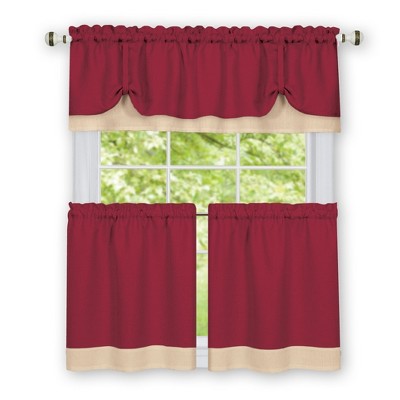 Kate Aurora Living Complete 4 Piece Linen Leaf Embroidered Complete ...