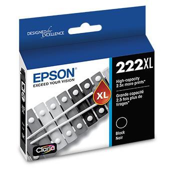 Epson T222 High Capacity Black And Standard Capacity Color Combo Ink ...