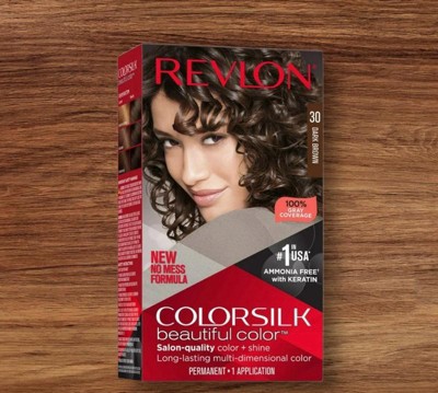 Revlon Colorsilk Beautiful Color 100% Gray Coverage Ammonia-free ...
