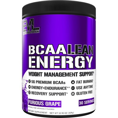 Evlution Nutrition Bcaa Lean Energy - Fat Burner & Energy & Endurance ...