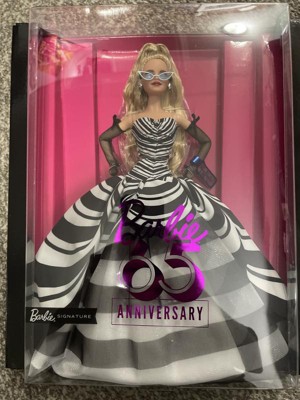 Barbie Signature 65th Blue Sapphire Anniversary Fashion Doll With ...