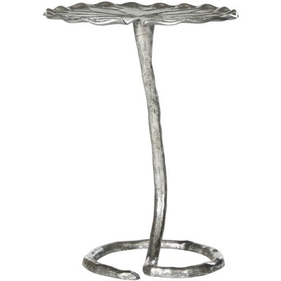 Justina Side Table - Silver - Safavieh. : Target