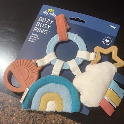Itzy Ritzy Bitzy Busy Ring Teething Activity Toy - Cloud : Target