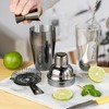 True Barware Set | Cocktail Bar Tools With Cobbler Shaker With Lid ...