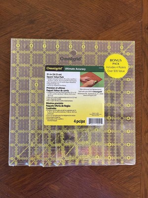 Omnigrid Square Quilting And Ruler Value Pack : Target