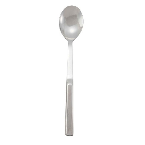 Winco Stainless Steel Solid Serving Spoon, 11-3/4-inch : Target