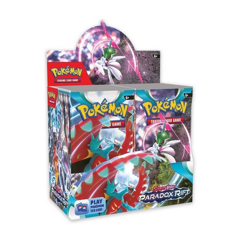 Pokemon Trading Card Game Scarlet Violet Paradox Rift Booster Display