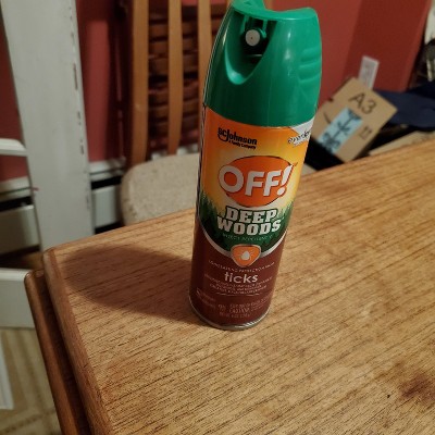 Off! Deep Woods Tick Repellent - 6oz: 25% Deet, Protects Against Lyme ...
