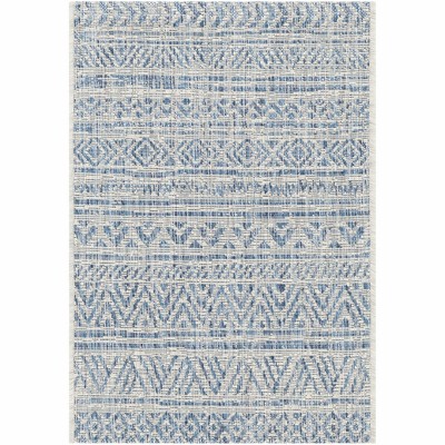 Hauteloom Rectangle Area Rug Blue : Target