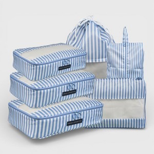 French Connection 6pc Packing Cube Set - Travel Storage Organizer Set ...