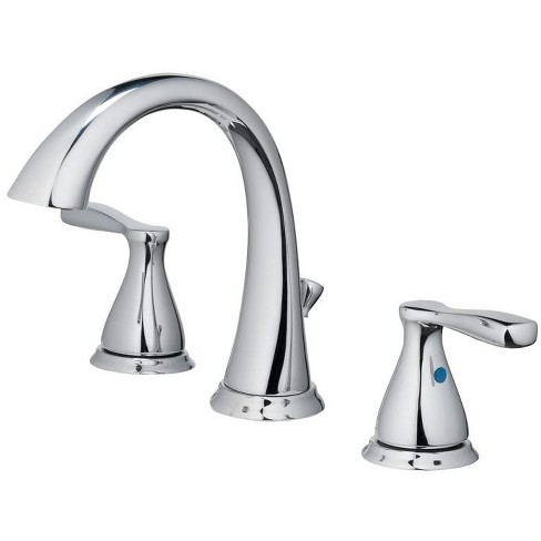Oakbrook Modena Chrome Widespread Bathroom Sink Faucet 6-8 In. : Target