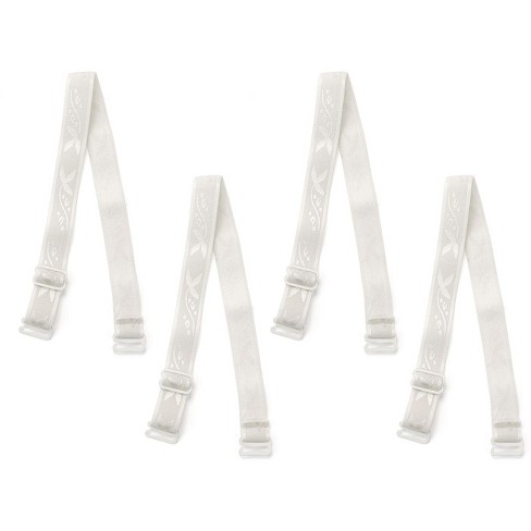 Allegra K Women's Stretchable Shoulder Bra Straps Adjustable Elastic ...