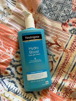 Neutrogena Hydro Boost Hydrating Body Gel Cream With Hyaluronic Acid ...