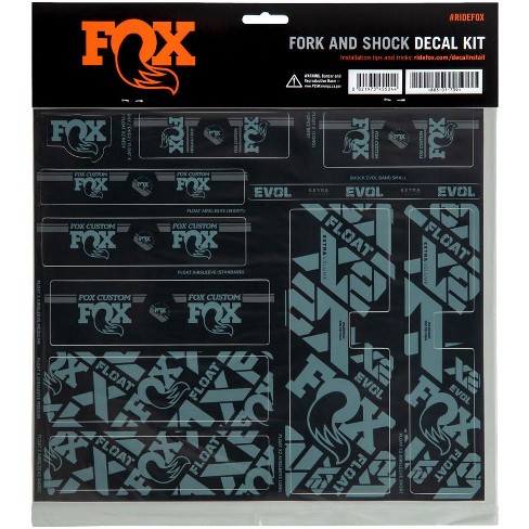 Fox Fork And Shock Decal Kit - Storm Blue : Target