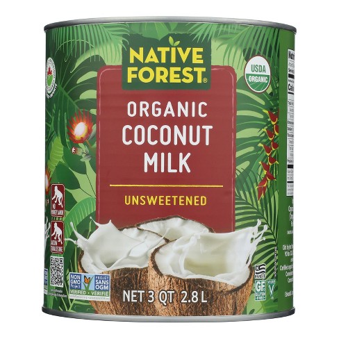 Native Forest Organic Coconut Milk Unsweetened - Case of 6/96 fz : Target