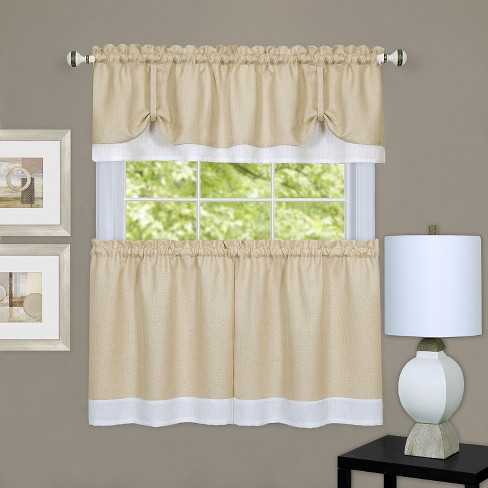 Tie Up Kitchen Curtains