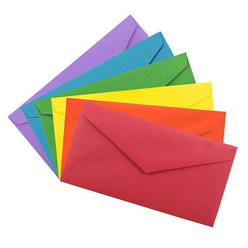 Jam Paper Monarch Colored Envelopes - 3 7/8 X 7 1/2 - Assorted Colors ...