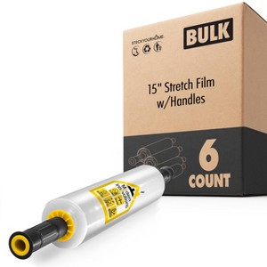 Modern Innovations Heavy Duty Clear Plastic Stretch Wrap Roll with ...