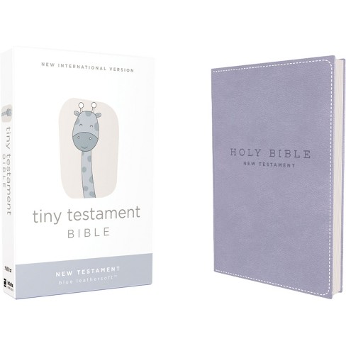 Niv, Tiny Testament Bible, New Testament, Leathersoft, Blue, Comfort ...