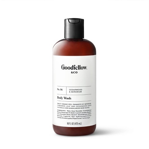 No. 06 Cedarwood & Geranium Body Wash - 16 Fl Oz - Goodfellow & Co ...