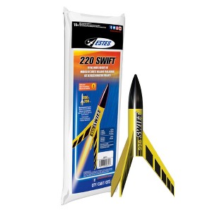 Estes 810 220 Swift Rocket-Building Kit, Intermediate Mini Flying ...