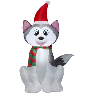 Gemmy Christmas Airblown Inflatable Corgi Dog, 2.5 Ft Tall, Brown : Target