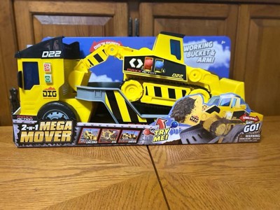 Maxx Action 2-n-1 Mega Mover – Construction Truck And Trailer : Target