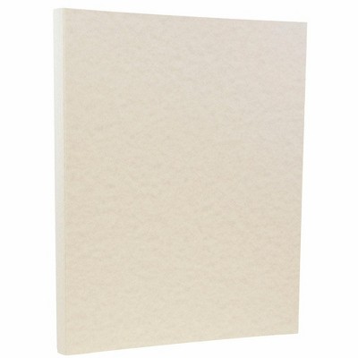 Jam Paper Parchment 24lb Paper - 8.5 X 11 - Pewter Gray Recycled - 50 ...