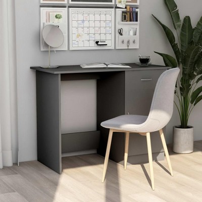 Homcom Home Office Desk, Computer Desk For Small Spaces, Writing Table ...