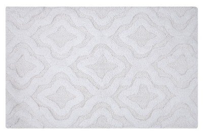 Knightsbridge Link Bath Rug Cotton Non Skid Back - 17x24", Natural : Target