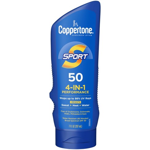 Coppertone Sport Sunscreen Lotion - Spf 50 - 7 Fl Oz : Target
