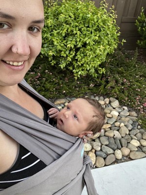 Moby Easy-wrap Baby Carrier - Smoked Pearl : Target
