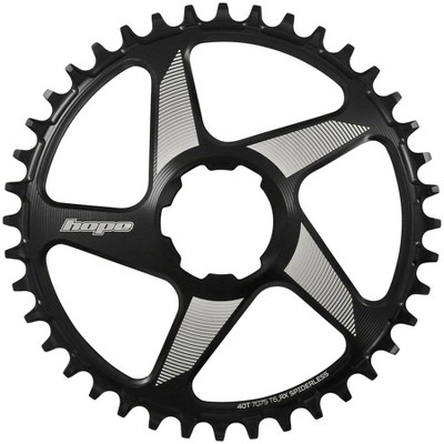 Hope Rx Spiderless Chainring - 40t, Hope Direct Mount, Black : Target