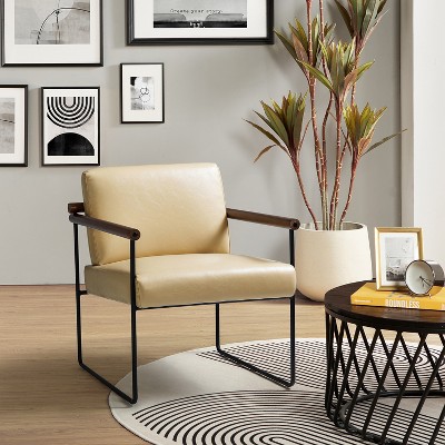Elisa Arm Chair With Special Arms | Artful Living Design-ivory : Target