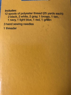 Fiskars 12pc Hand Sewing Thread : Target