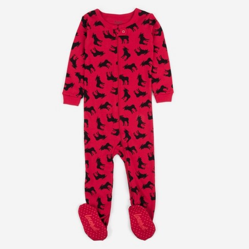 Leveret Cotton Matching Family Christmas Pajamas Moose Print : Target