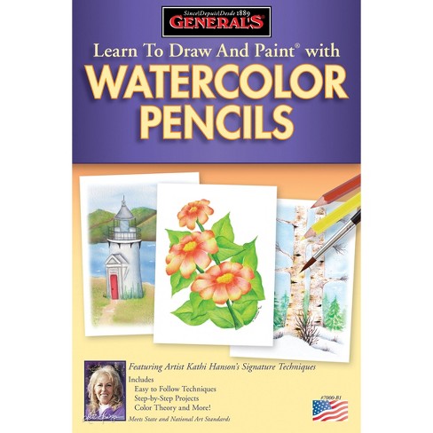 Learn To Draw And Paint With Watercolor Pencils : Target