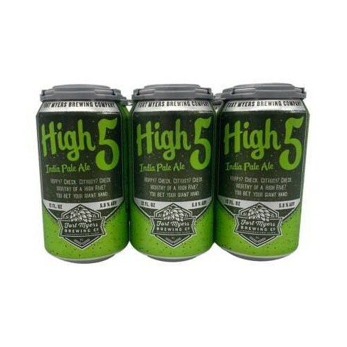 Fort Myers High 5 Ipa Beer - 6pk/12 Fl Oz Cans : Target