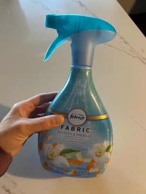 Febreze Fabric Rejuvenating Air Freshener Water Zesty Orange Blossom ...