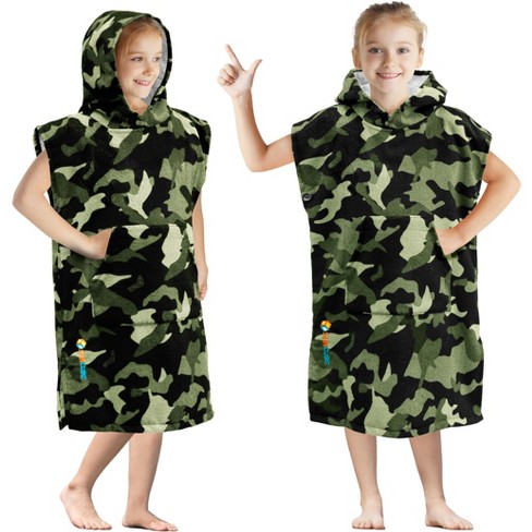 Sun Cube Kids Changing Robe Surf Beach Towels, Quick Dry Wearable Towel ...