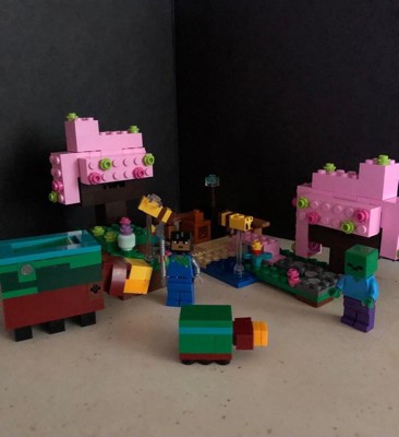 Lego Minecraft The Cherry Blossom Garden Video Game Toy 21260 : Target